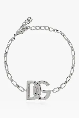 Dolce & Gabbana Logo Bracelet - Silver