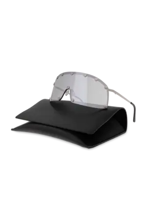Rick Owens Rimless Visor Sunglasses - Silver