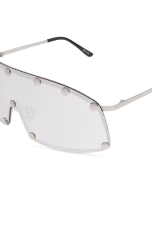 Rick Owens Rimless Visor Sunglasses - Silver