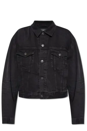 Women's Balenciaga Black Denim Jackets