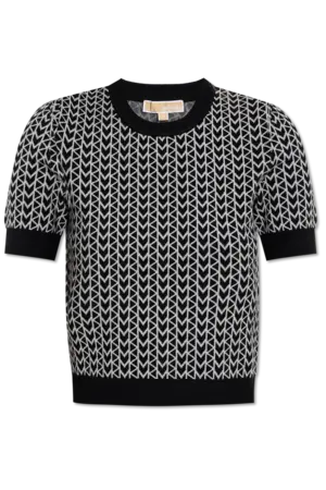 Michael Kors Geometric Pattern Top