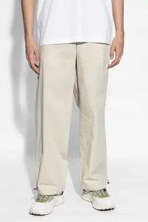 Moncler Loose-fit Cotton Trousers