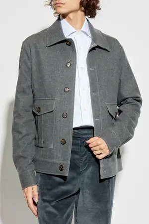 Eleventy Wool-cashmere Jacket