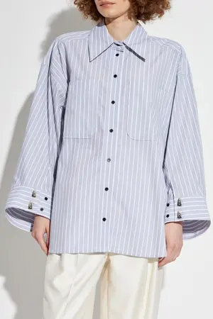 Munthe Lynne Striped Cotton Shirt
