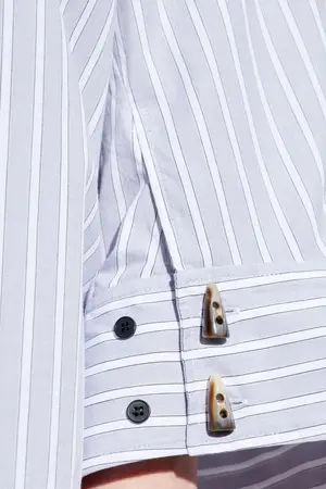 Munthe Lynne Striped Cotton Shirt