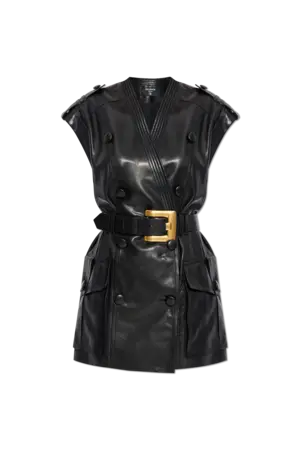 Balmain Belted Cocktail Dresses