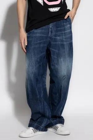 Dsquared2 Be Cool Be Nice' Loose Fit Jeans