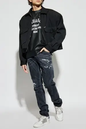 Dsquared2 Logo Cotton Sweatshirt
