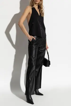 IRO PARIS Uleth Leather Trousers