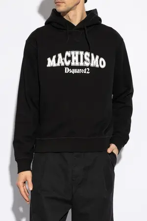 Dsquared2 Cotton Sweatshirt With "machismo " Print