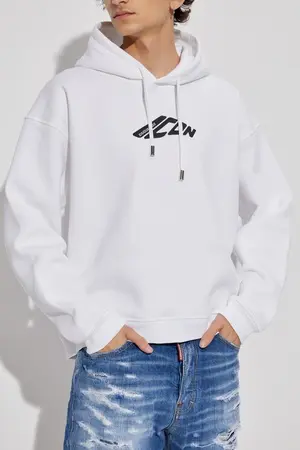 Dsquared2 Logo Cotton-blend Hoodie