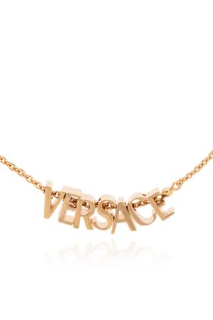 Versace Brass Bracelet With Logo