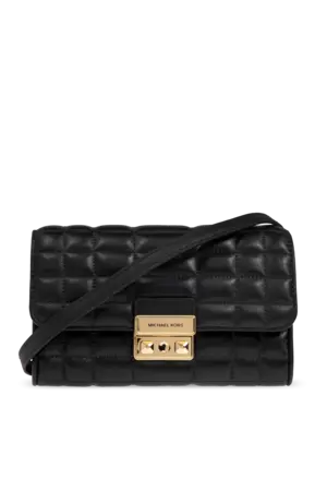 Michael Kors Wallet With Strap Tribeca - Black