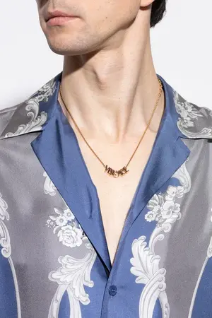 Versace Logo Necklace