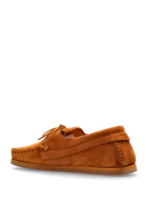 MARANT Fanly Suede Slip-on Loafers - Brown