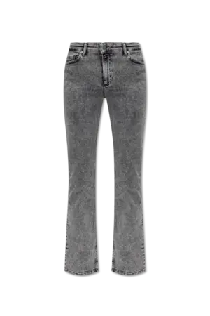 Women's Grey Bootcut Jeans