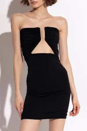 Rick Owens Prong Mini Dress - Black