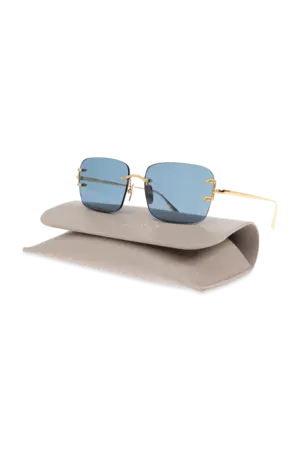 Linda Farrow Sasha Semi-rimless Sunglasses