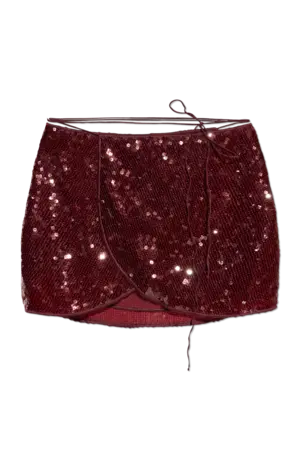 Oseree Sequin Mini Pareo