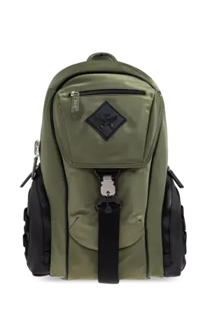 Mcm Backpack With Logo Patch