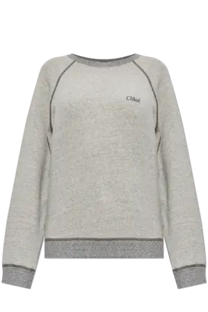 Chloé Sweatshirt With Embroidered Logo