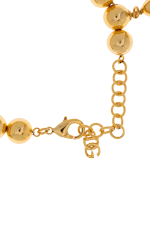 Dolce & Gabbana Brass Bracelet With Spherical Pattern