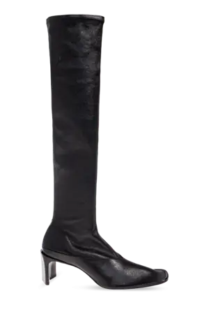 JIL SANDER Leather Knee-high Boots
