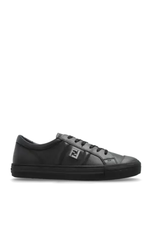 Fendi Domino Leather Sneakers