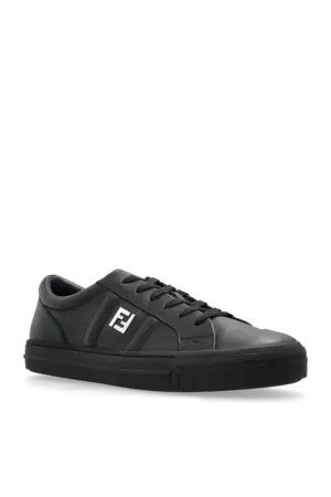 Fendi Domino Leather Sneakers