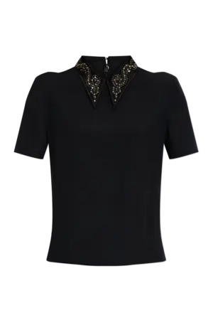 Versace Embellished Blouses