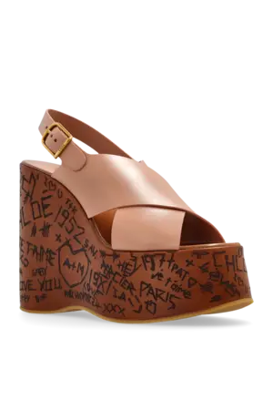 Chloé Maxime Wedge Sandals