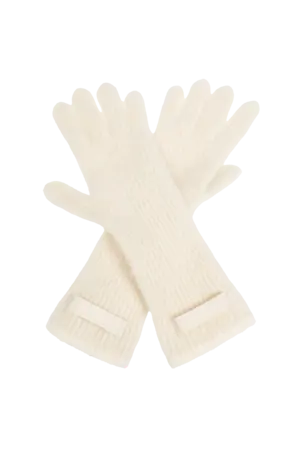 Jacquemus Ribbed Gloves For Women