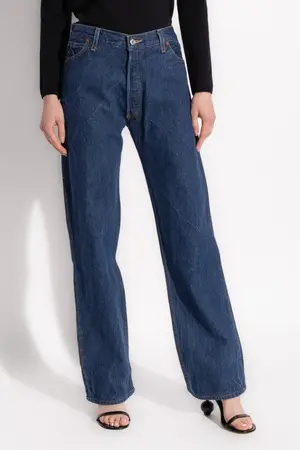RE/DONE X Levi's High-waisted Straight Leg Jeans
