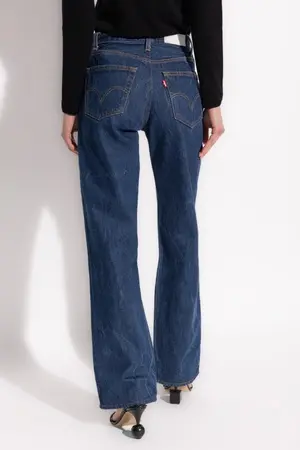 RE/DONE X Levi's High-waisted Straight Leg Jeans