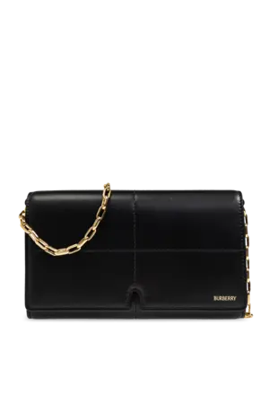 Burberry Chain Wallet - Black