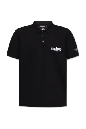 Dsquared2 X X Rosenberg Polo Shirt - Black