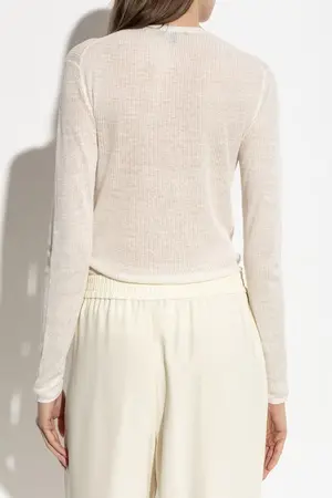 Theory Fitted Long-sleeve Top