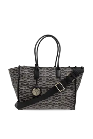 Emporio Armani Monogram Shopper Bag