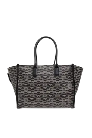 Emporio Armani Monogram Shopper Bag
