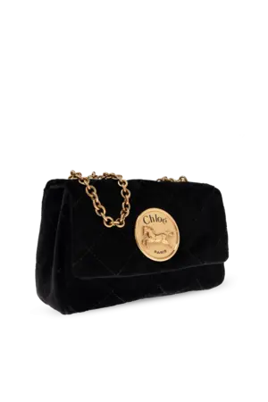Chloé Heritage Small Shoulder Bag - Black