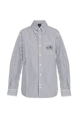 Marc Jacobs Striped Cotton Shirt - White