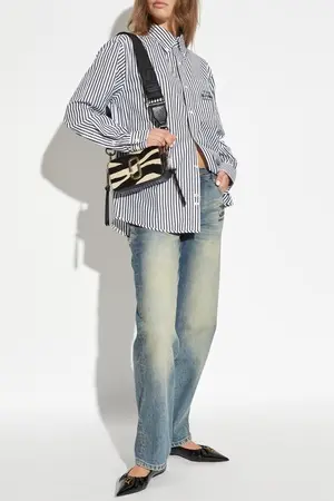 Marc Jacobs Striped Cotton Shirt - White