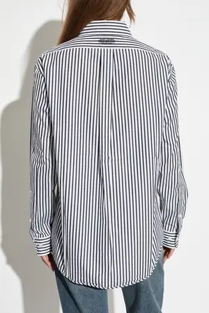 Marc Jacobs Striped Cotton Shirt - White