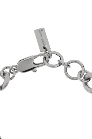 Marc Jacobs Brass Charm Bracelet - Silver
