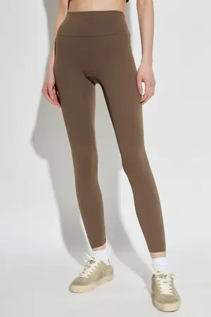 RETHINKIT STUDIOS Leggings With Logo - Brown