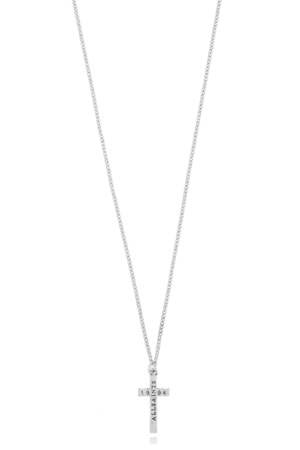 ALLSAINTS Pendant Cross Necklace - Silver