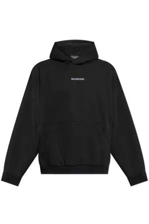 Balenciaga Hooded Cotton Sweatshirt
