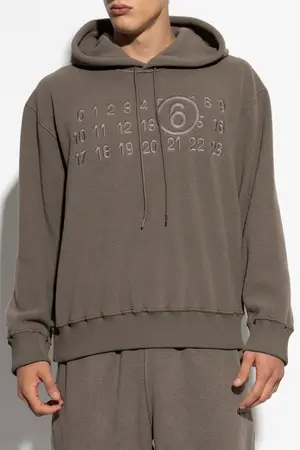 MAISON MARGIELA Polar Z Logo Fleece Sweatshirt