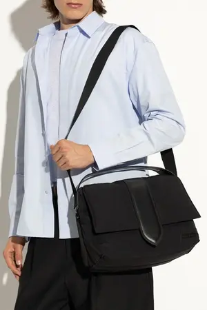 Jacquemus Le Messenger Bambin Shoulder Bag - Black