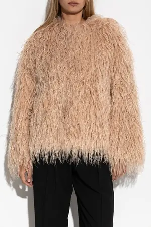 FORTE_FORTE Faux Fur Jacket